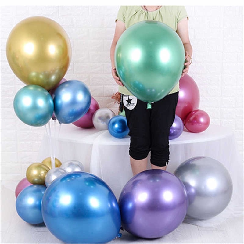 Jual Balon latex metalik chrome 18" jumbo satuan | Shopee Indonesia