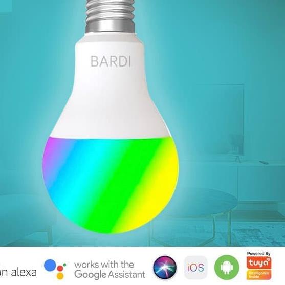 Jual BARDI Smart LIGHT BULB RGB+WW 12W Wifi Wireless IoT - Home ...