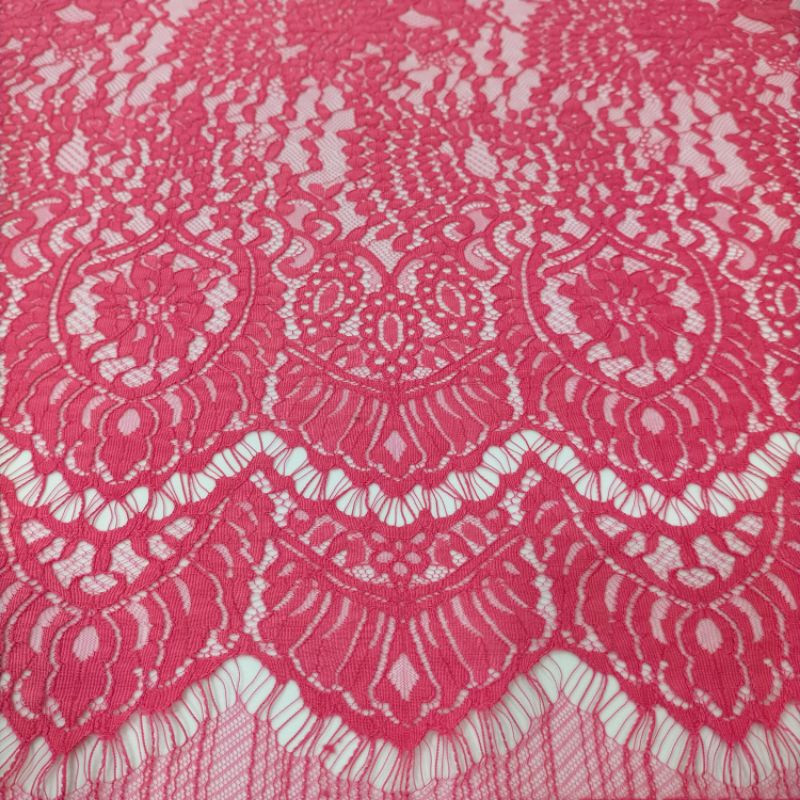 Jual Brokat Panel Cotton/Brokat Katun 293470 (Flower Pattern) | Shopee ...