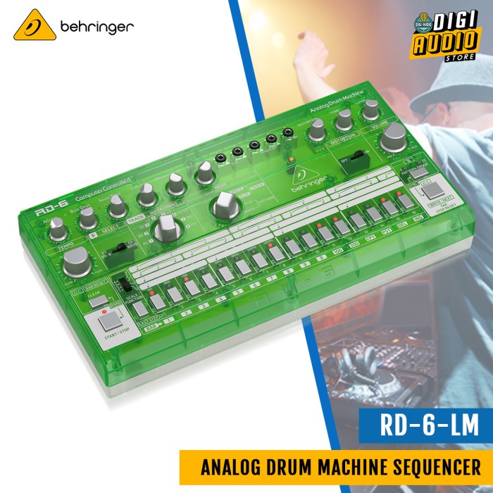 Jual Behringer Rd-6-Lm Analog Drum Machine - Sequencer & Distortion Effect #Original | Shopee ...