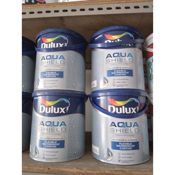 Jual Cat waterproofing Premium Dulux Aquashield 4 kg cat anti bocor ...
