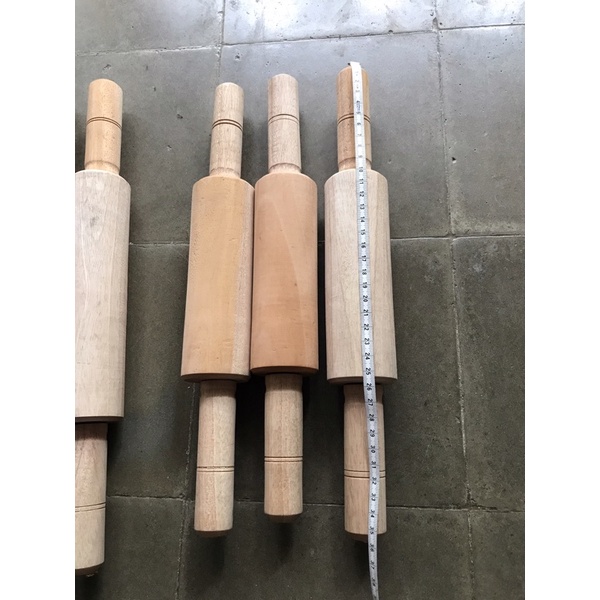 Jual Rol kayu biasa dan Rol kayu putar/ Penggiling Adonan / Penggiling ...