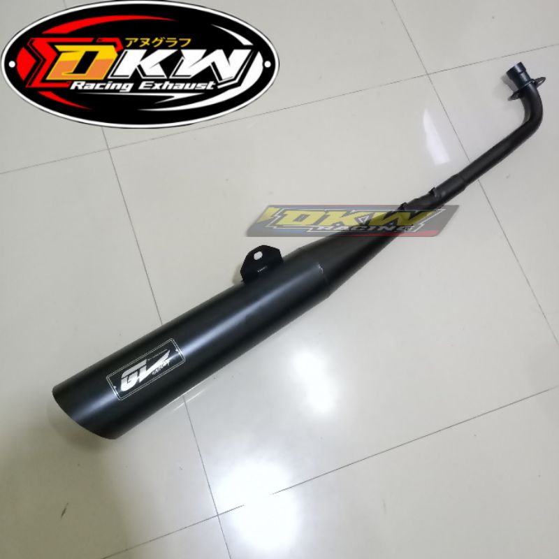 Jual GL RACING Ex5/ WAVE 100 / WAVE 125 / WAVE 125 S EXHAUST OPEN 28 MM ...