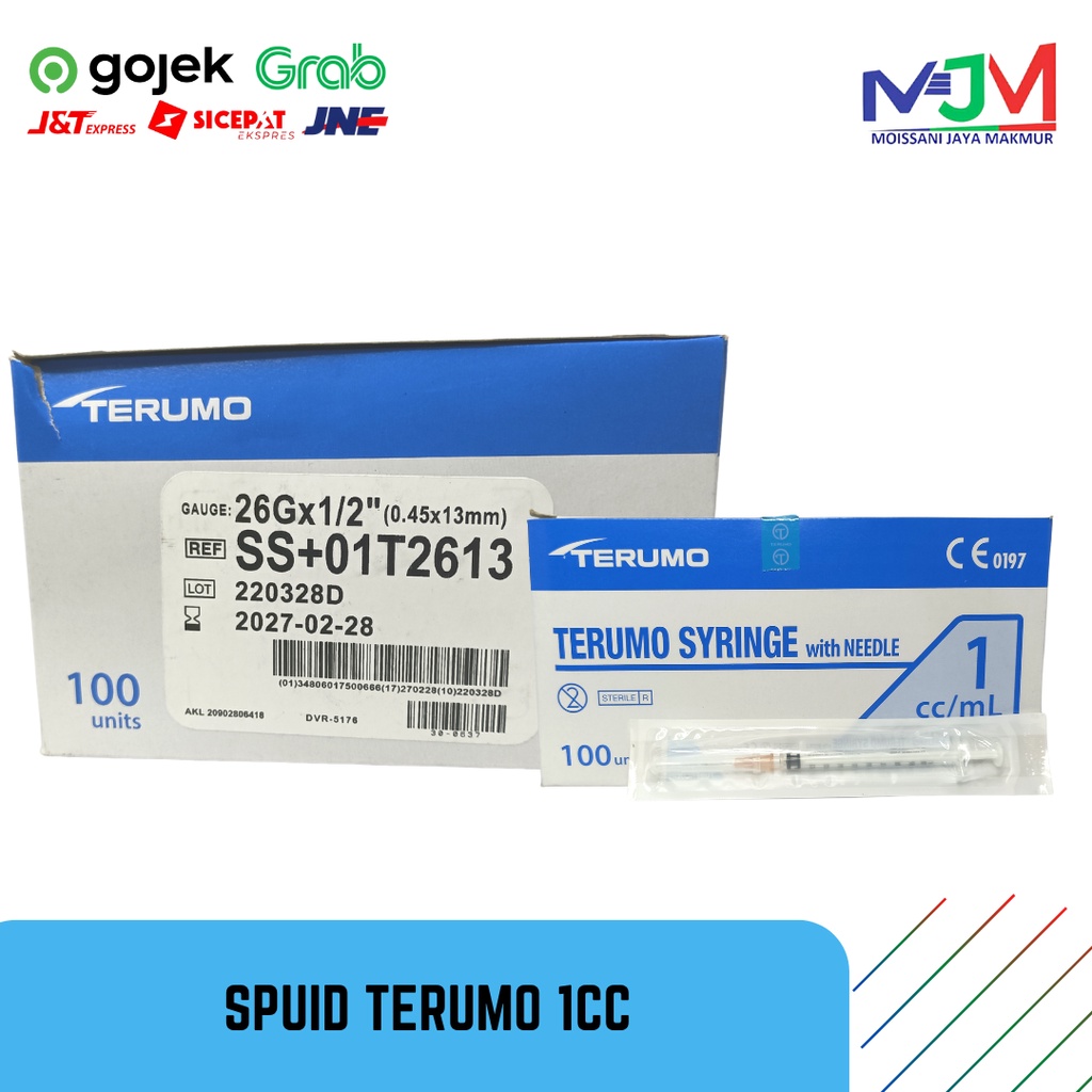 Jual ECERAN Spuid Spuit Terumo 1cc | Shopee Indonesia