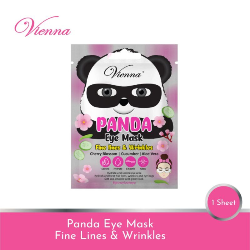 Jual VIENNA PANDA EYE MASK FINE LINES & WRINKLE - 1 SHEET | Shopee ...