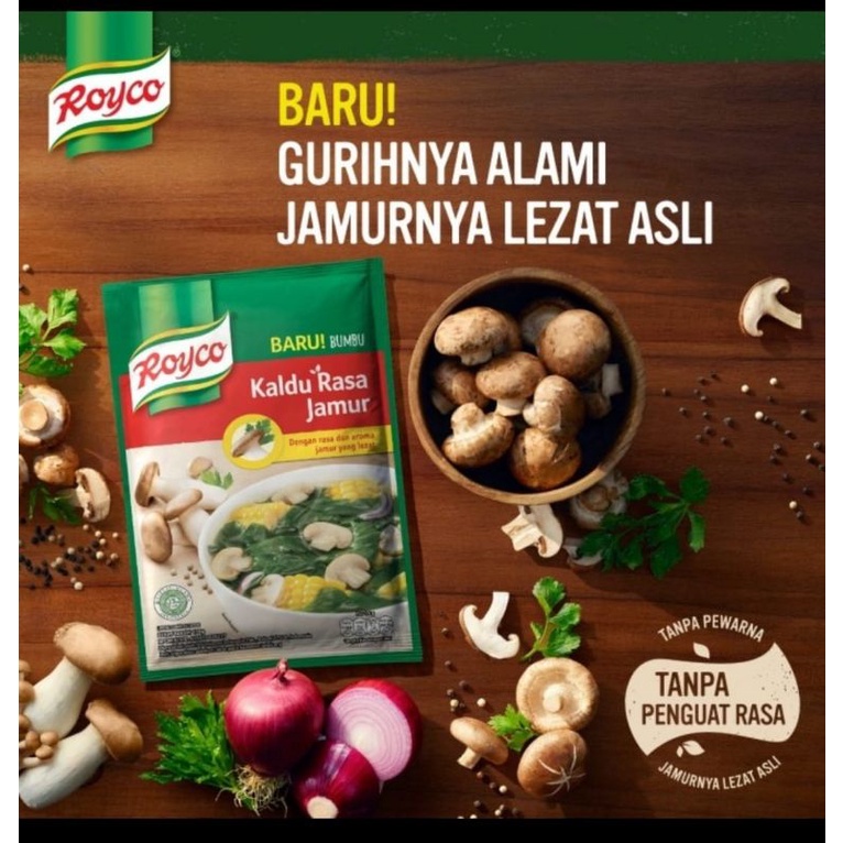 Jual Royco Kaldu Rasa Jamur 170gr x 2pcs | Shopee Indonesia