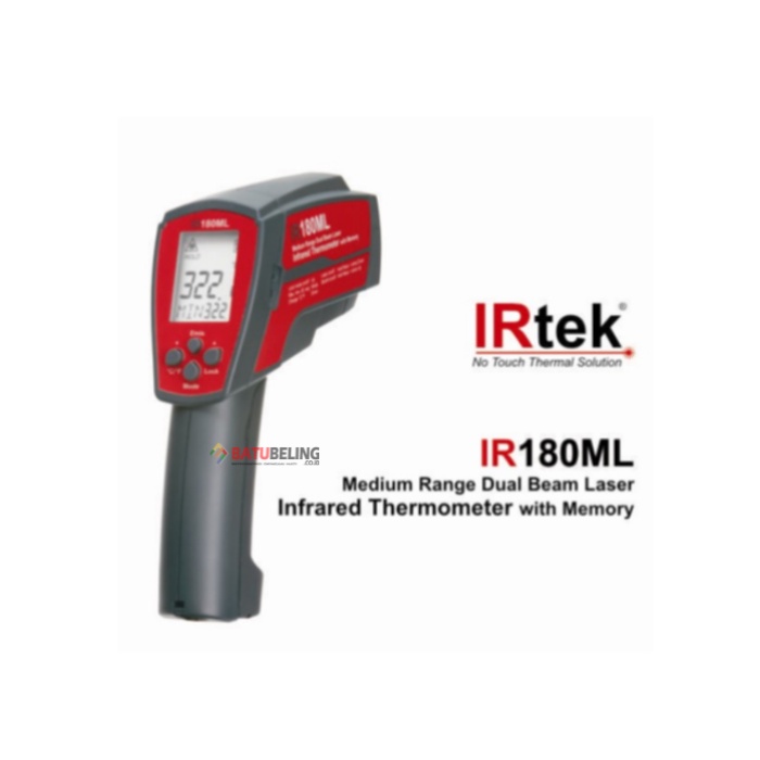 Jual Pengukur Suhu Thermometer Infrared Dual Laser IRtek IR 180ML ...