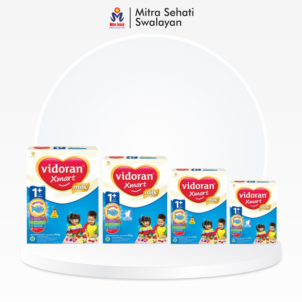 Jual SUSU VIDORAN 1+ (Rasa Madu, Vanila, Coklat) / SUSU VIDORAN USIA 1 ...