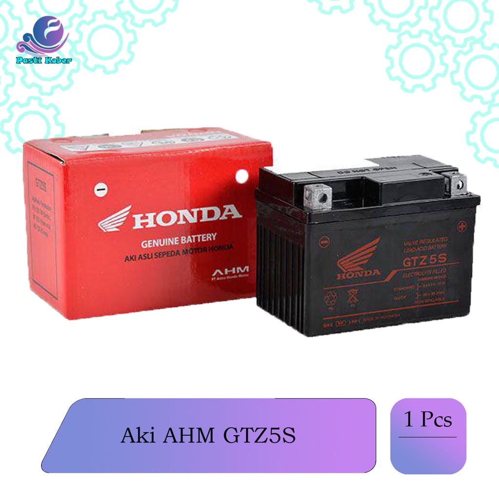 Jual AHM Aki Motor Accu Battery Kering GS Honda Karisma / Supra X 125 ...