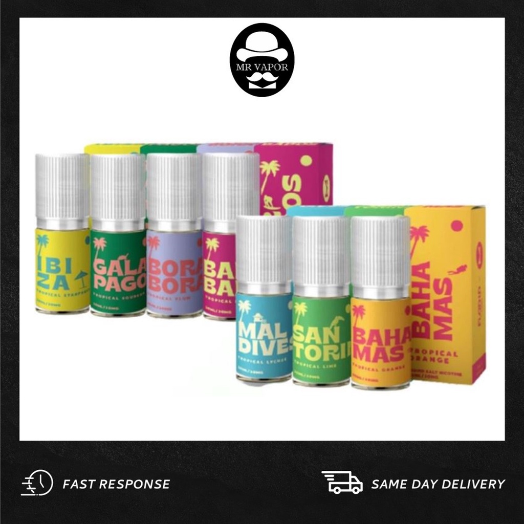 Jual FOOM Saltnic Liquid Tropical Series 30ml 30mg | Shopee Indonesia