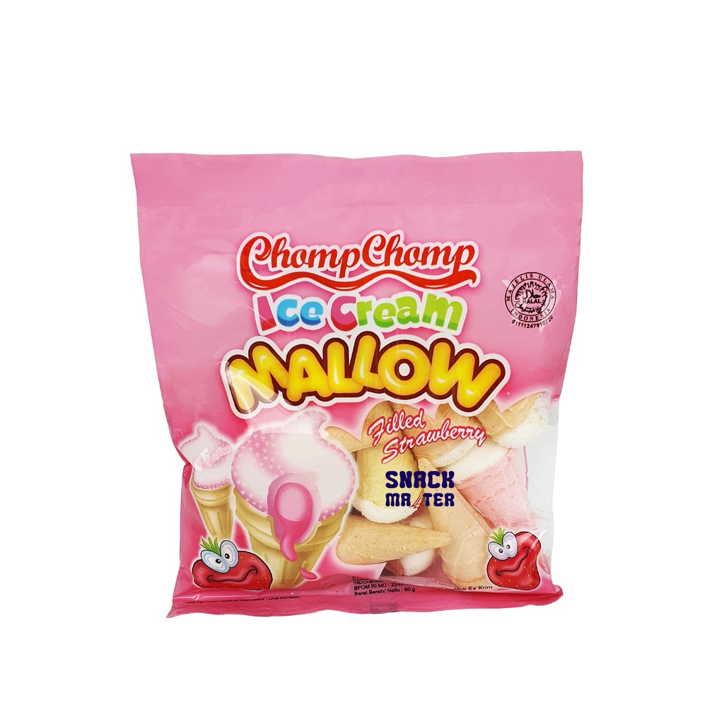 Jual Chomp Chomp Mallow Marshmallow Karakter - Netto 60 gr | Shopee ...