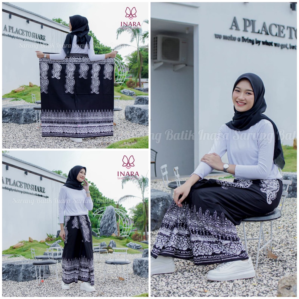 Jual Sarung batik inara Sarung Batik Pekalongan Anti Luntur | Shopee ...