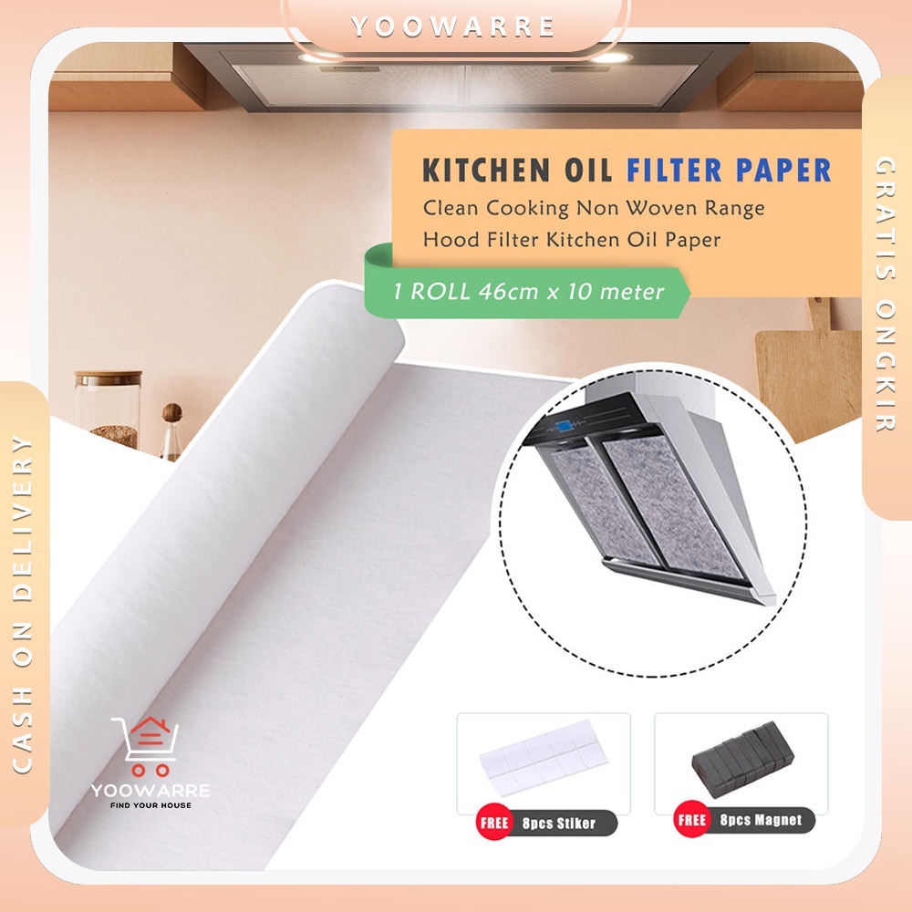 Jual Filter Carbon Asap Range Hood Paper Lapisan Kertas Penghisap ...
