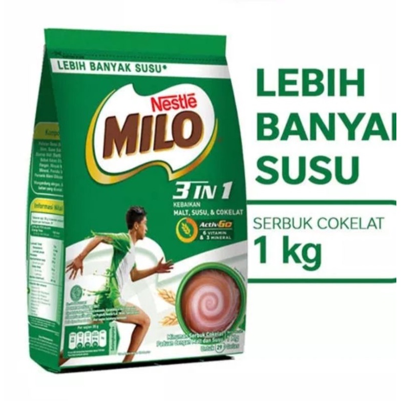 Jual Nestle Milo 3 in 1 ukuran 990 gram exp jauh | Shopee Indonesia