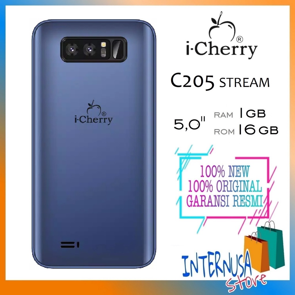 Jual HP iCHERRY C205 STREAM 4G - HP ANDROID 4G MURAH RAM 1GB ROM 16GB ...