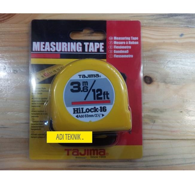 Jual Meteran Hi-Lock Tajima 3 meter 12 feet original jepang | Shopee ...