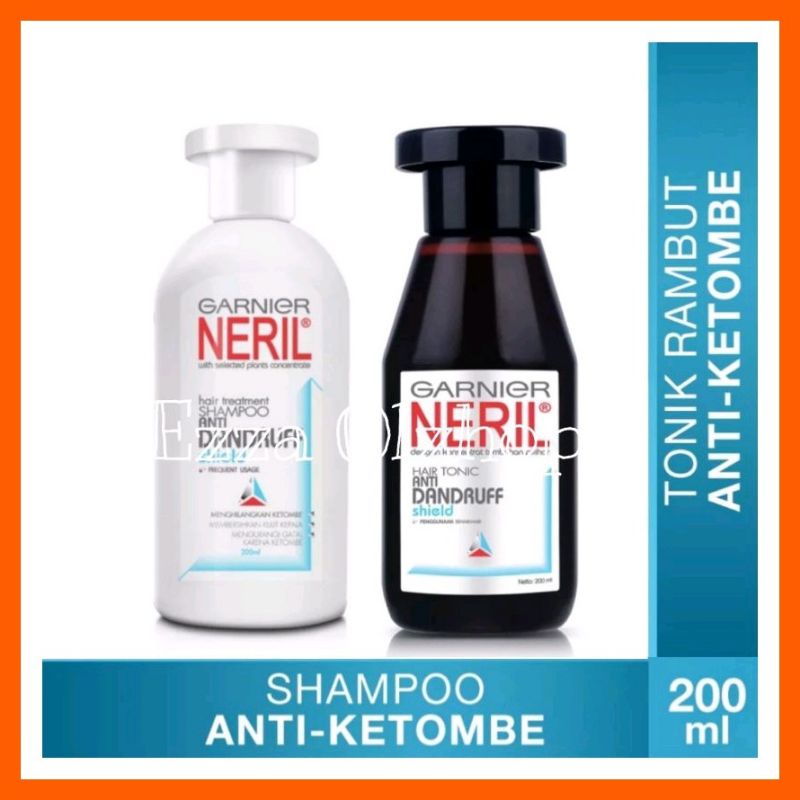 Jual GARNIER Neril Hair Tonic / Shampoo Anti Dandruff 200ml | Shopee ...
