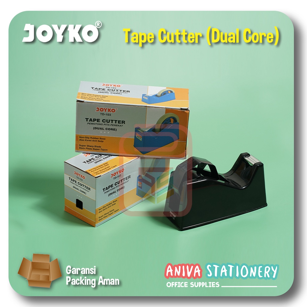 Jual Joyko Tape Cutter Dispenser / Pemotong Solatip TD-103 | Shopee ...