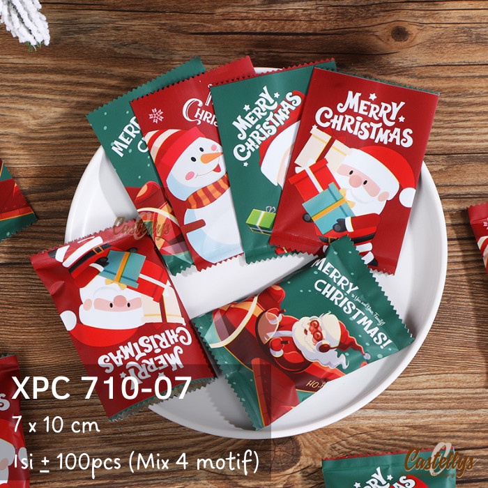 Jual Plastik Cookies Natal XPC 710-07 Kue Kering Nastar Nougat ...