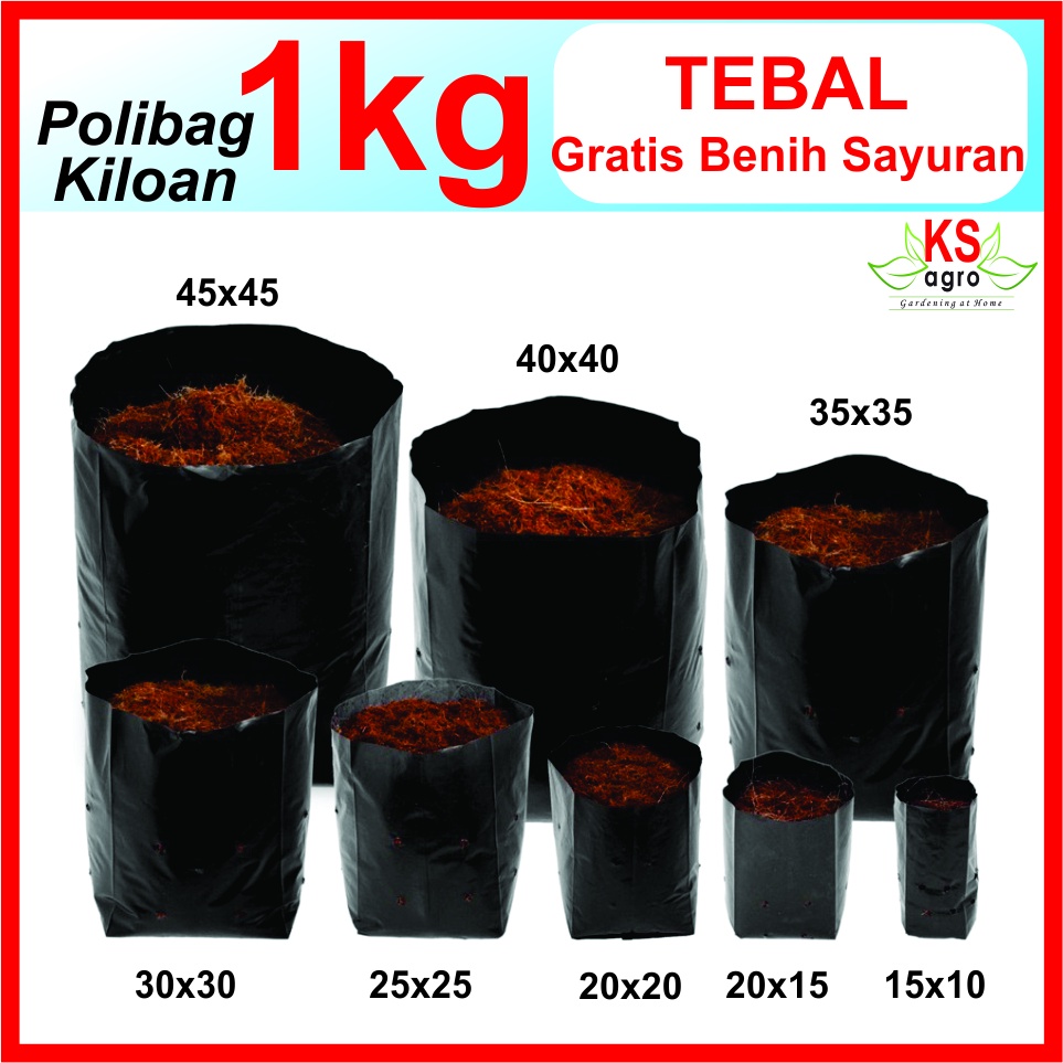 Jual Plastik Polybag Terlengkap & Harga Terbaru April 2026 | Shopee ...