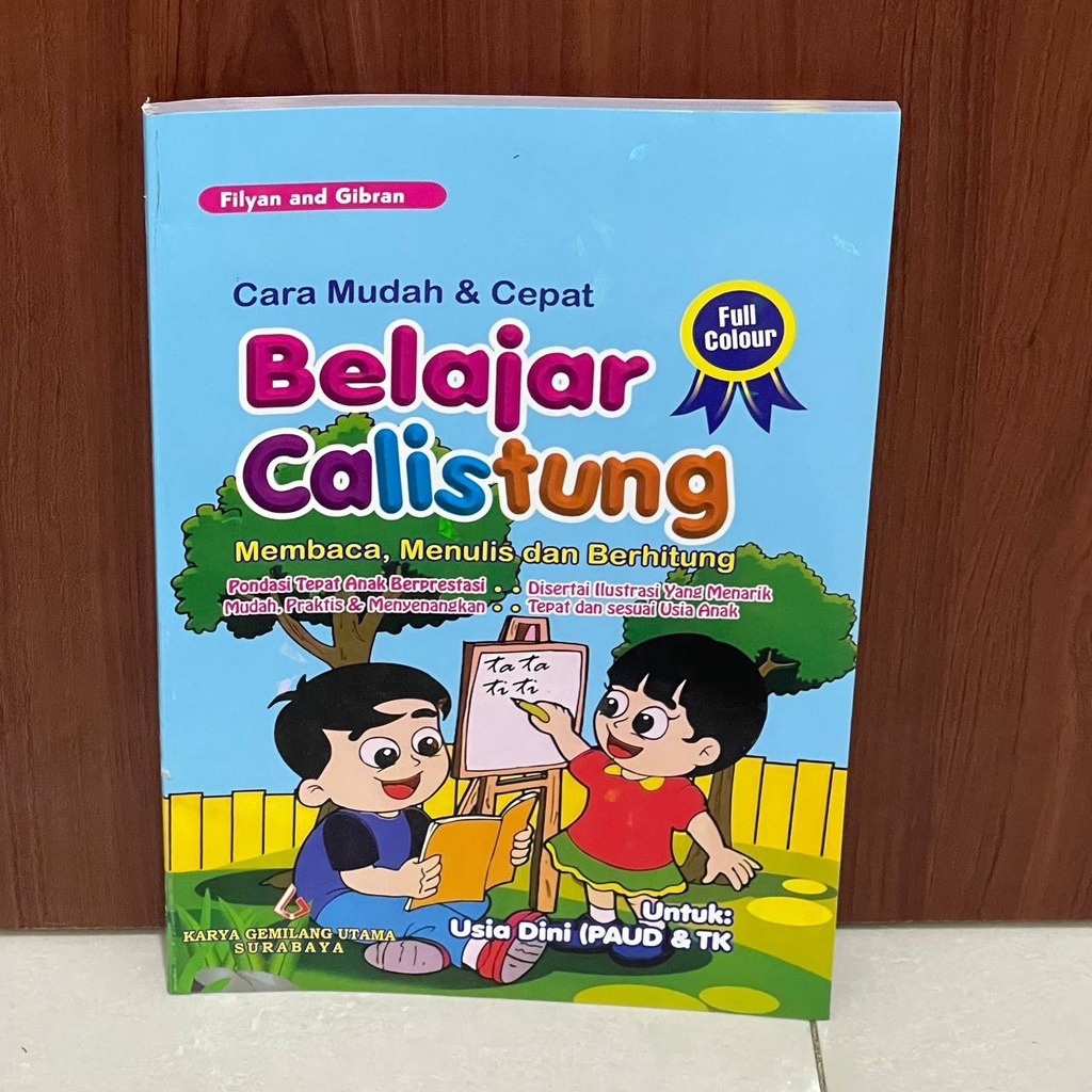Jual Buku Cara Mudah Cepat Belajar CALISTUNG untuk Paud & TK FULL ...