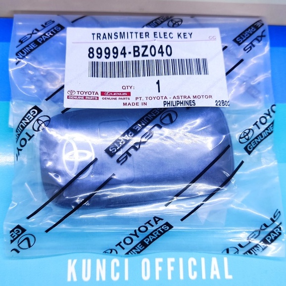 Jual Smart Key Remote Keyless Toyota Raize Avanza G Veloz 2022 ORIGINAL ...