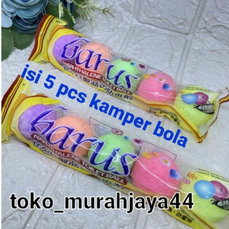 Jual Kamper Bola Pengharum WC Toilet Kamar Mandi Merk Barus isi 5 ...