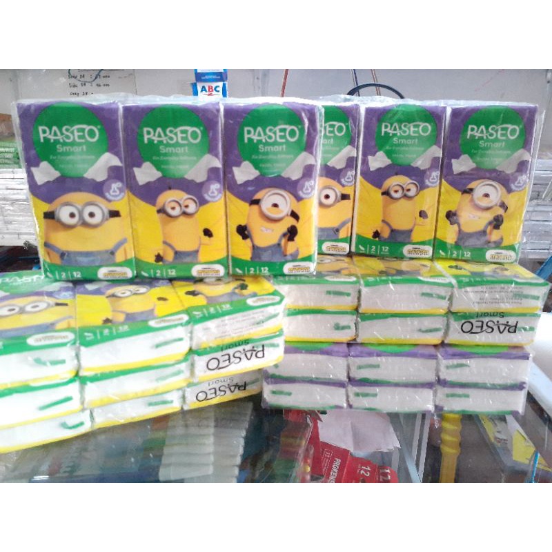 Jual TISSUE TISU PASEO FACIAL HANKY POCKET 2PLY 6PCS | Shopee Indonesia