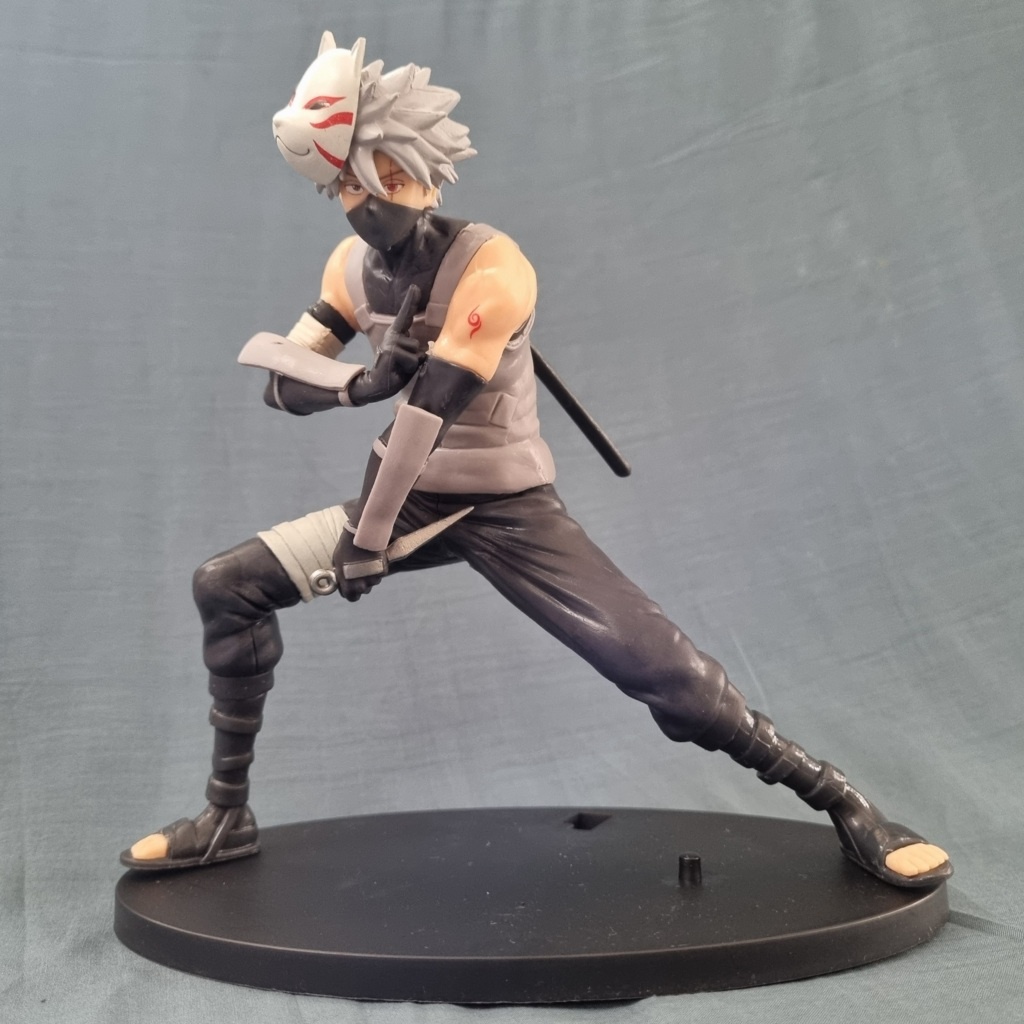 Jual Figure Naruto Kakashi topeng anbu Shippuden Hatake 18 cm | Shopee ...