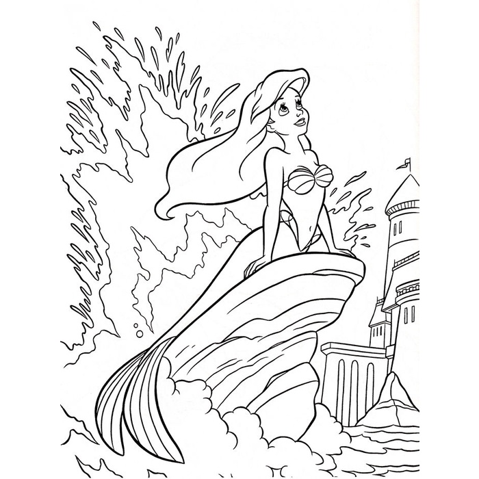 Jual Gambar Sketsa Mewarnai / Princes Disney / Part 1 / Gambar Sketsa ...