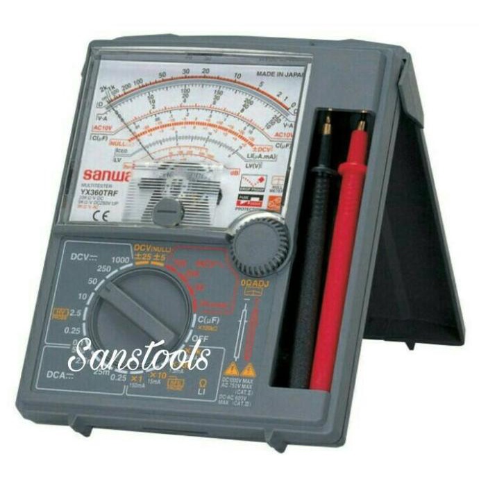 Jual SANWA YX360TRF ANALOG MULTIMETER multitester YX-360TRF ASLI YX 360 ...