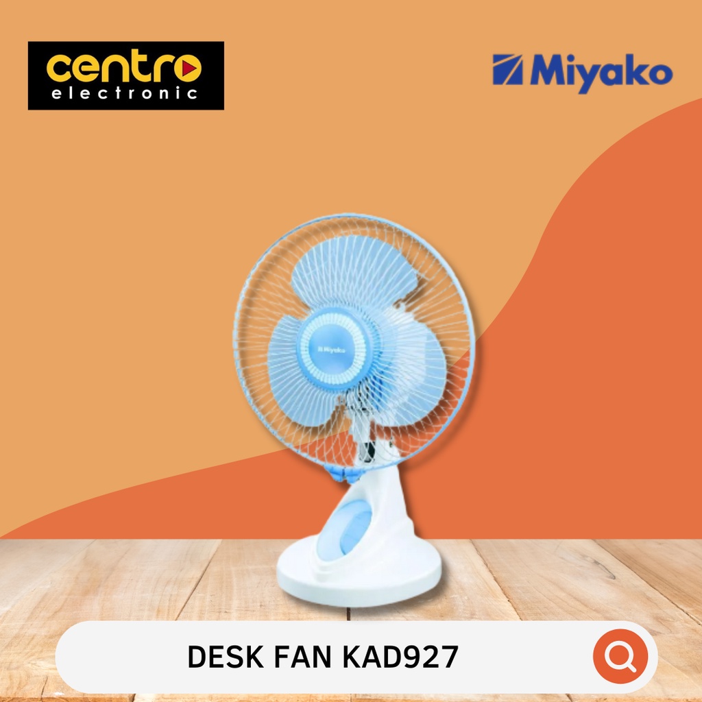 Jual MIYAKO KIPAS ANGIN MEJA DESK FAN KAD927 KAD 927 | Shopee Indonesia