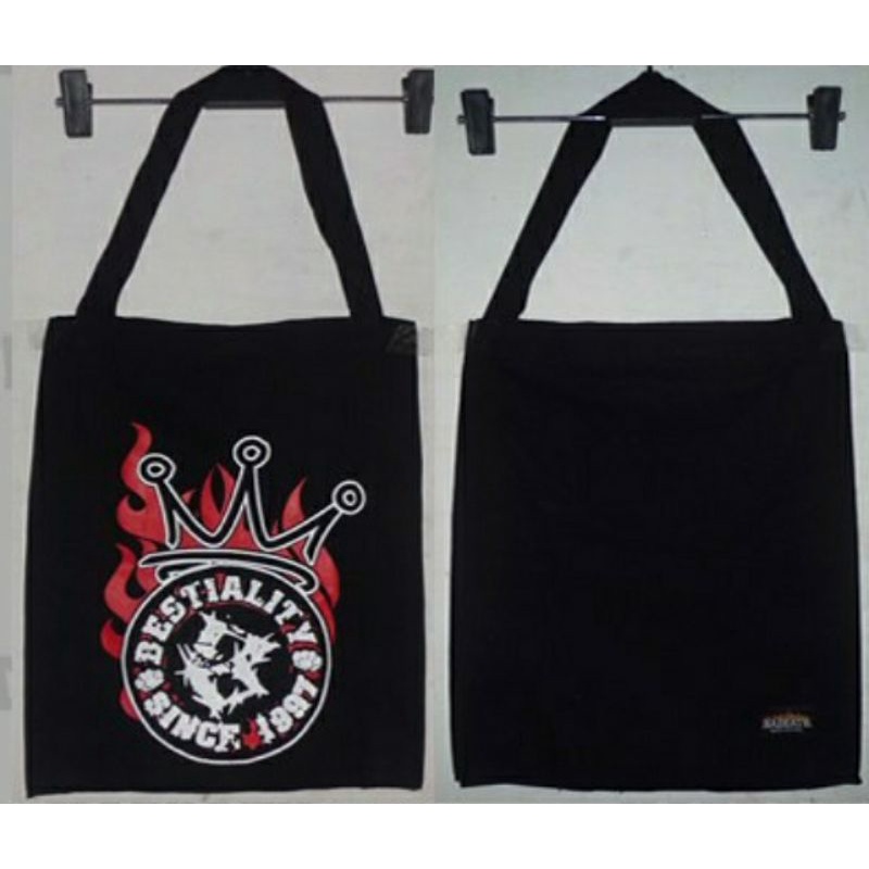 Jual Totebag band Bestiality Devadata lose it all ori hadeath | Shopee ...