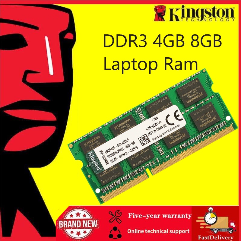 Jual [In stock] KINGSTON RAM LAPTOP DDR3L 4GB 8GB 12800/1600MHz SODIMM ...
