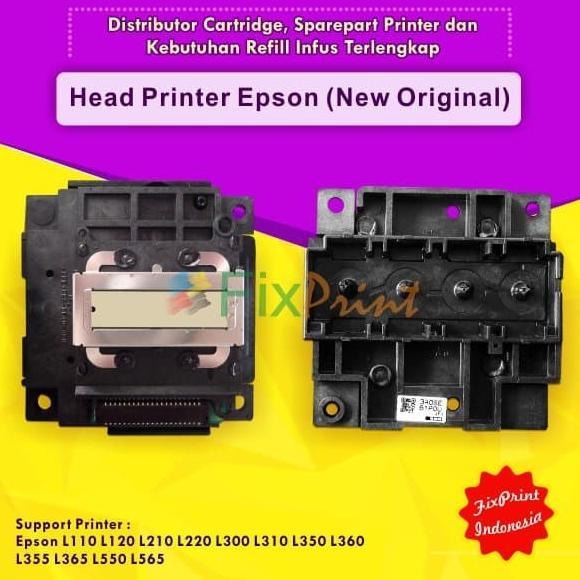 Jual Head Printer Epson L110 L210 L300 L350 Original (NEW) Murah ...