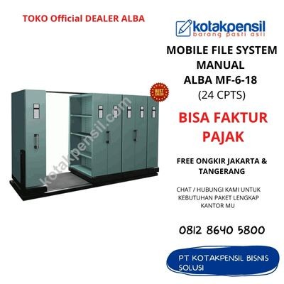 Jual Mobile File System Manual ALBA MF – 6 – 18 (24 cpts) Mobile File ...