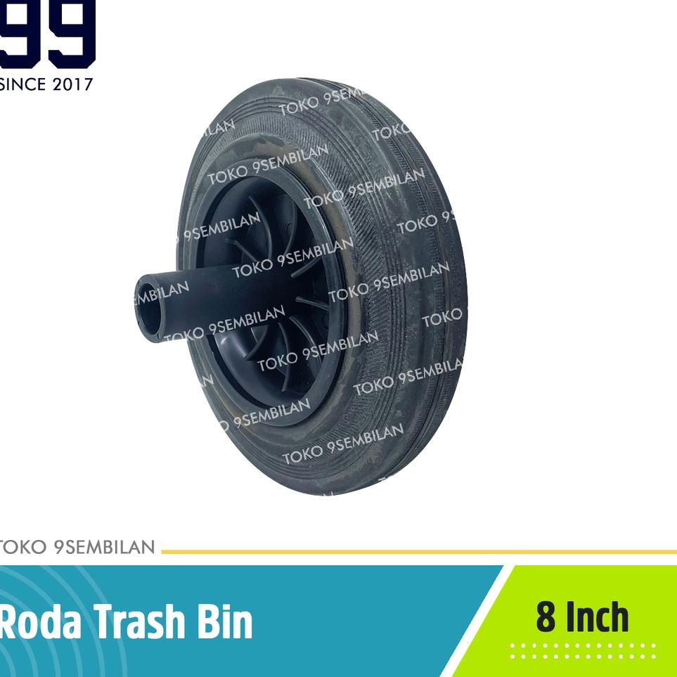 Jual Stock banyak Roda Tempat Tong Sampah Bak 8 Inch Garbage Trash Bin ...