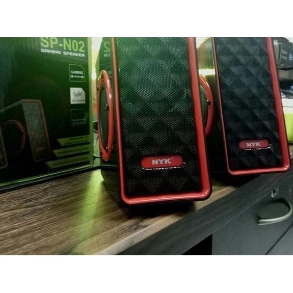 Jual speaker gaming PC dan Laptop NYK SP-N02 speaker NYK super bass | Shopee Indonesia