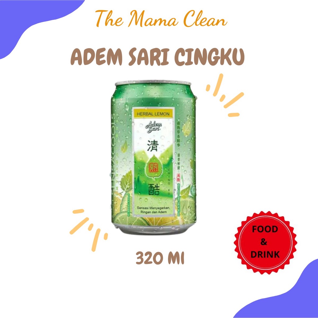 Jual ADEM SARI CHINGKU LEMON KALENG 320ML | Shopee Indonesia