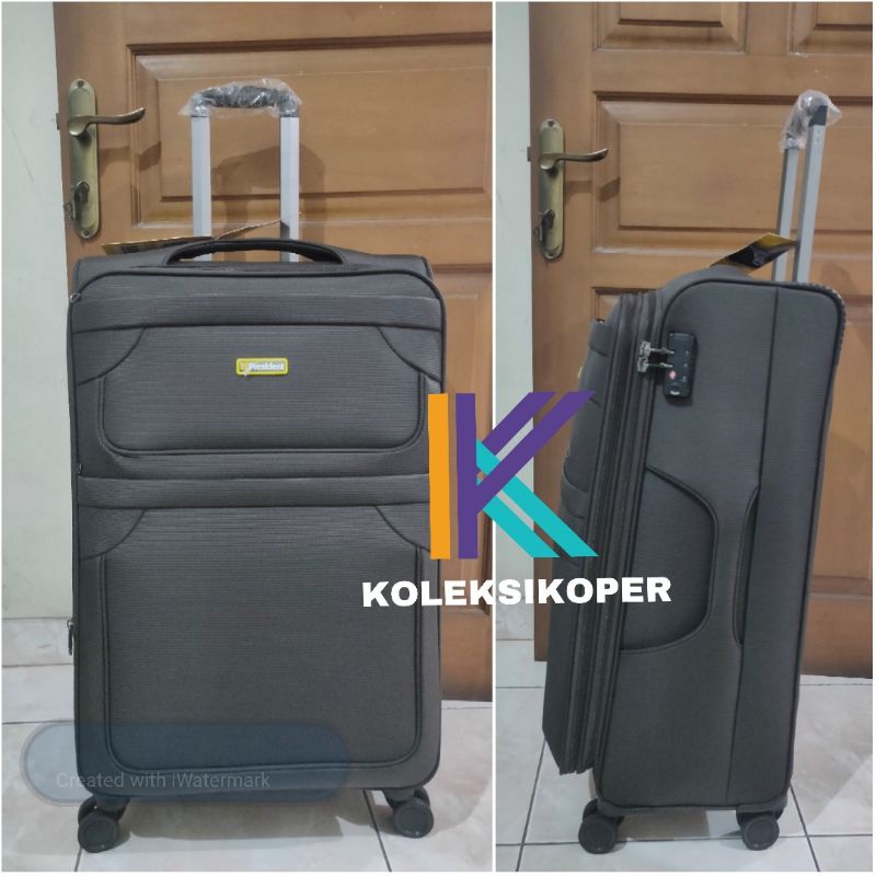 Jual Koper President Original kanvas Anti THEFT zipper TSA Lock ukuran ...