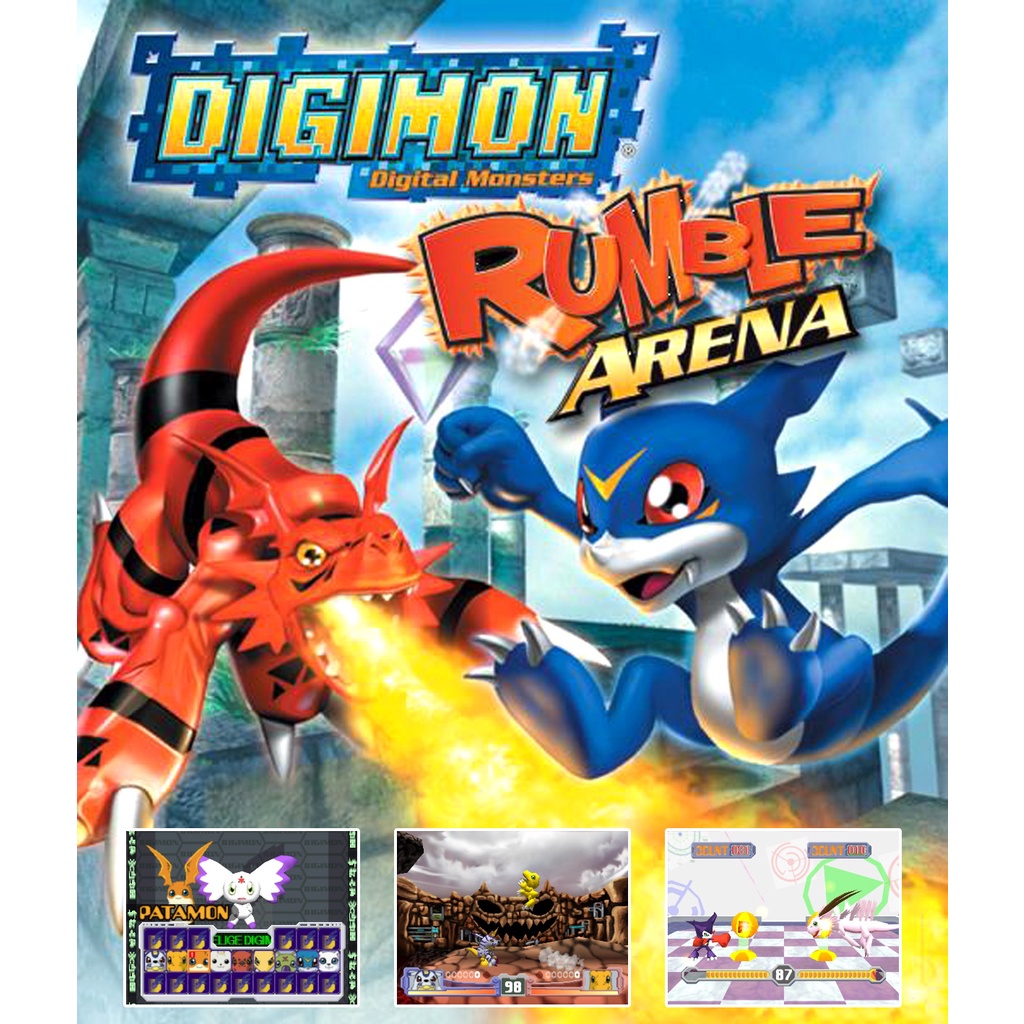 Jual DIGIMON HD COLLECTION | WORLD 1 2 3 Card Battle Rumble Arena PC Games Emulator | Shopee ...