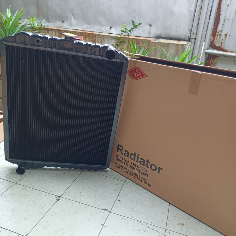 Jual RADIATOR JO8E JO8C HINO LOHAN FM260TI FG235TI RK8 ASLI 16400-EW010 ...