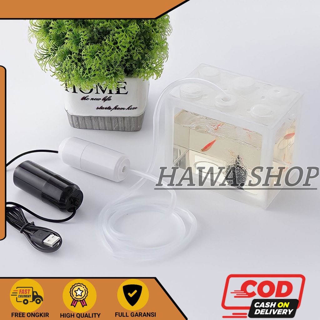 Jual Pompa Aerator USB dc Aquarium/ Airpump Portable / Pompa Udara ...