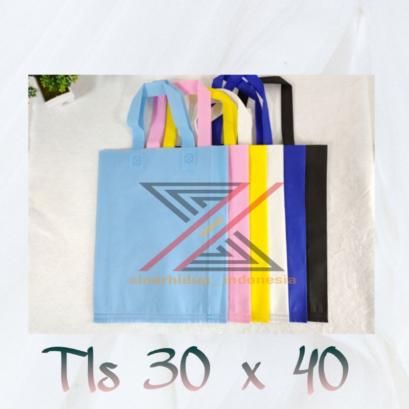 Jual Goodie Bag Tls 30 x 40 Spunbond Tote Bag Press Tali Sourvenir ...