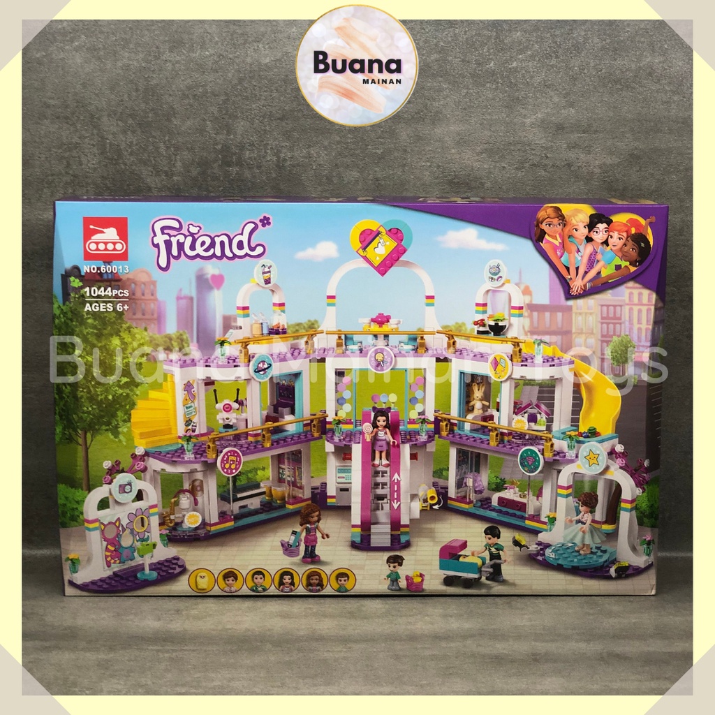 Jual BRICKS FRIEND HEARTLAKE SHOPPING MALL MAINAN EDUKASI ANAK ...