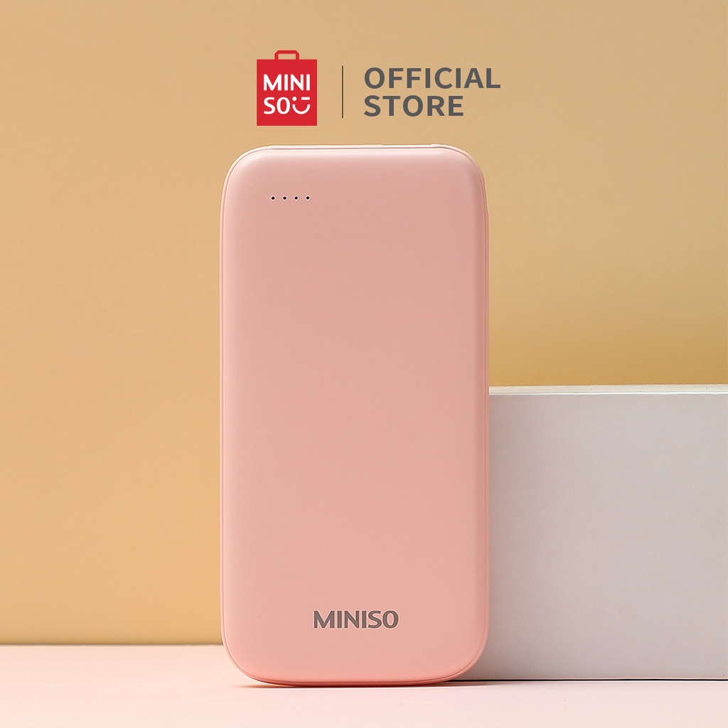 Jual MINISO Powerbank Ultra-Thin 10000Mah Outdoor Power Bank PD Mircro ...