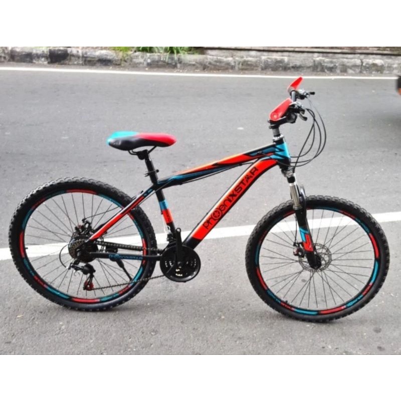 Jual SEPEDA MTB PHOENIX STAR OPERAN SHIMANO 26 INCH INNER CABLE BLACK ...