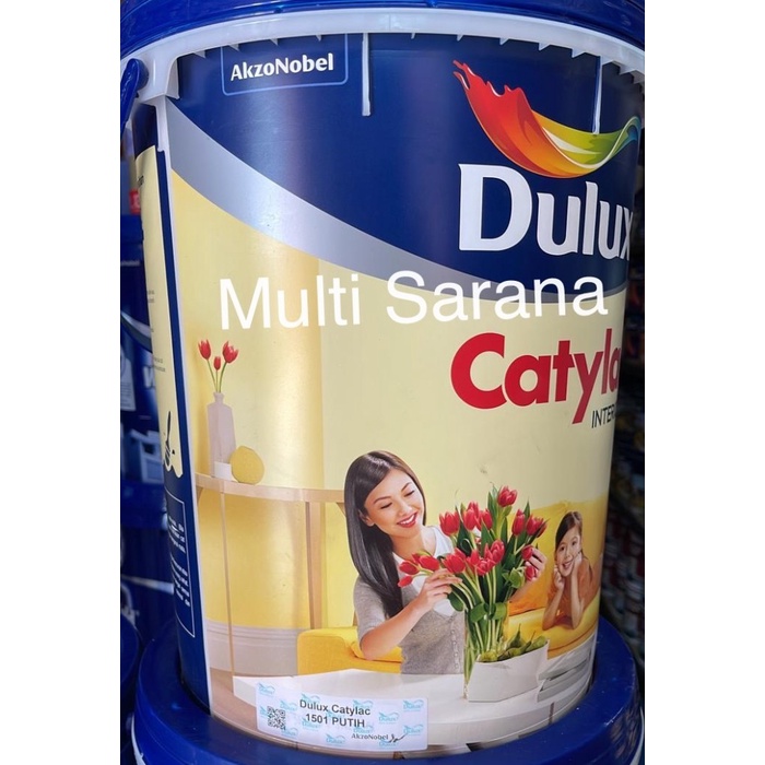 Jual Tape Catylac Dulux Putih 25 Kg Cat Tembok Interior Pail | Shopee ...