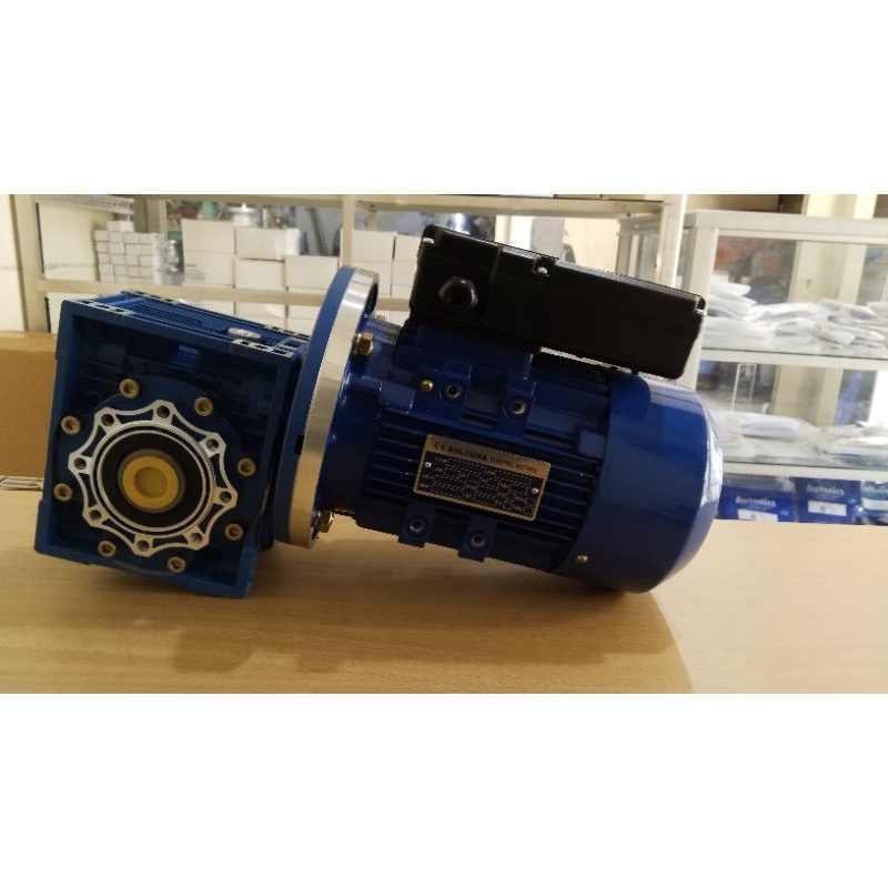 Jual Nmrv 110 set dinamo 5 hp 1 phase 1400 rpm wormgear nmrv 110 set dinamo 5hp | Shopee Indonesia