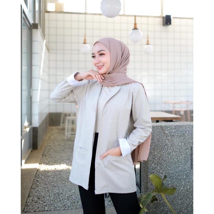 Jual MH1#NEW //Syani blazer (BRITANI BLAZER) | Shopee Indonesia